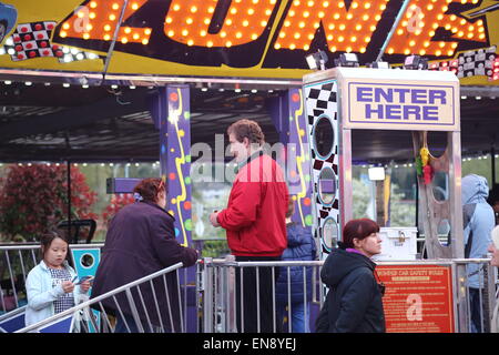 Coquitlam, BC, Canada - April 09, 2017 : People buying donuts at the ...