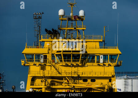 Forecastle of a ship Stock Photo - Alamy