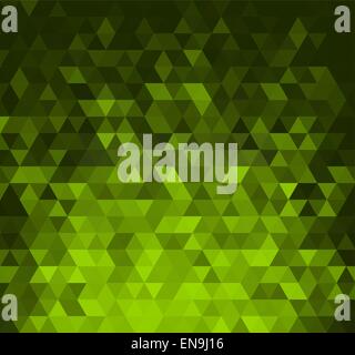 green abstract background of triangles. presentation layout Stock ...