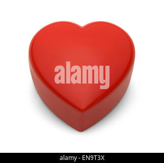 Red heart on a white background. Valentine's day holiday concept ...