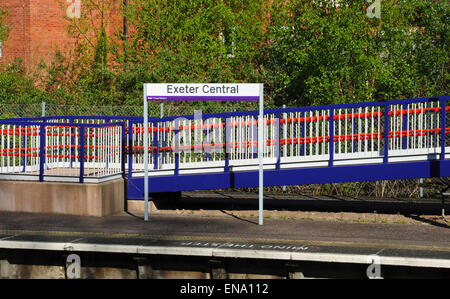 Exeter Central Railway Station Devon Stock Photo - Alamy