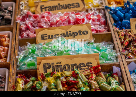 candies made by craftsmen in a medieval fair Stock Photo - Alamy