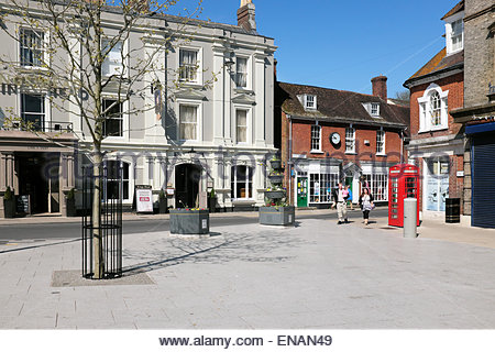 Wimborne Minster, Dorset, UK. Market town of Wimborne. Annual Folk ...