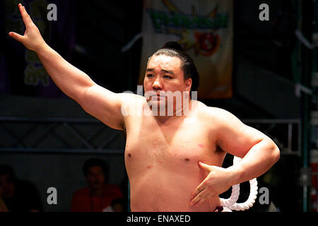Chiba, Japan. 25th Apr, 2015. Takayasu Sumo : Sumo Tournament ...