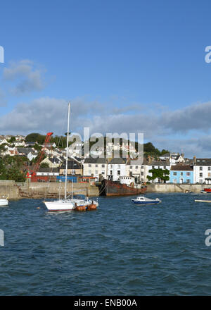 Appledore Old Quay from Lundy Island supply vessel MS Oldenburg Stock ...