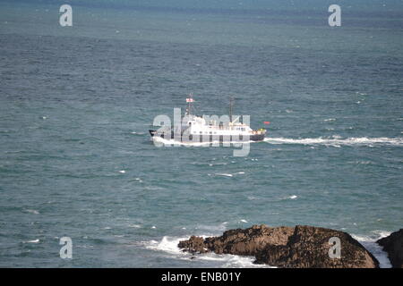 Trip to The Landmark Trusts Lundy Island in The Bristol Channel aboard ...
