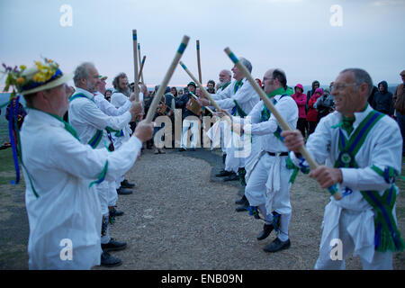 Goddesses, Druids, Pagan worshippers and Morris dancers begin a day of ...