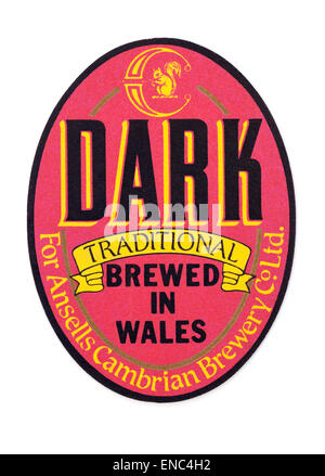 Vintage Welsh Brewery Beermat advertising local beer 'Rhymney Welsh ...