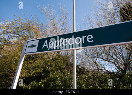 Appledore railway station, Kent, southern England Stock Photo - Alamy