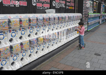Gacha gacha, Capsule Toy machines Stock Photo - Alamy