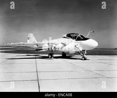 Grumman A-6A with prototype HARM missle installation (mfr via RJF Stock ...