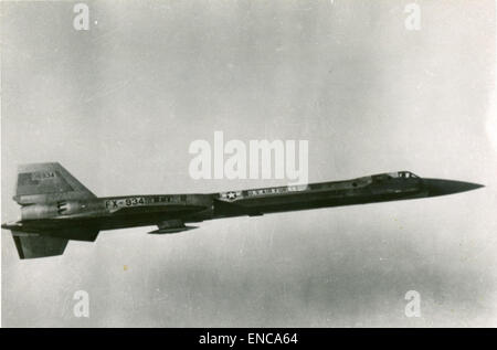 The Lockheed YF-12, a prototype interceptor aircraft developed by ...