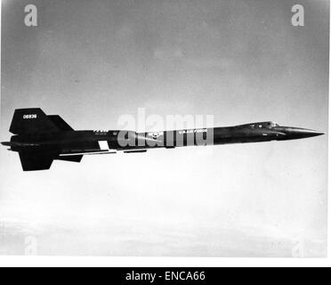 The Lockheed YF-12, a prototype interceptor aircraft developed by ...