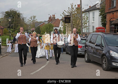 A parade through Downe village took place before the crowning of the ...
