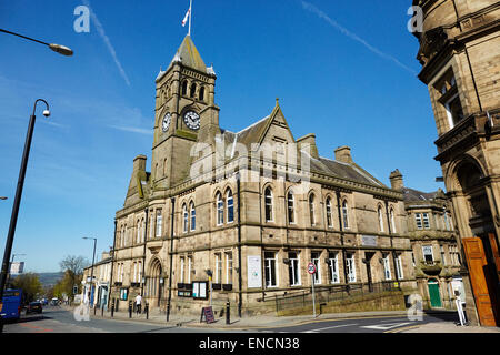 Town Hall, Colne, Lancashire, England UK Stock Photo - Alamy