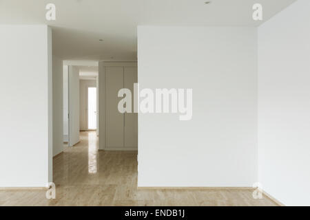 Interior, modern house, passage view Stock Photo - Alamy