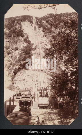 The Great Incline, Mount Lowe Railway, Mount Lowe, Los Angeles County ...