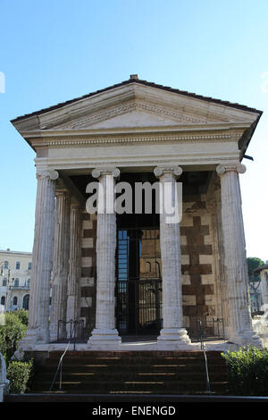 Italy. Rome. Temple of Portunus. Dedicated to the god Portunus. Ionic ...