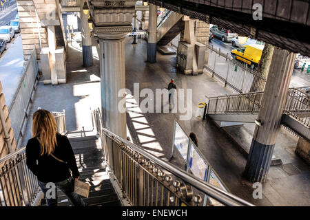 Barbes Rochechouart Metro Station, Paris Stock Photo - Alamy
