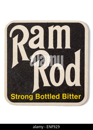 Young's Ram Rod Strong Bitter bottle label circa 1987-1989 Stock Photo ...