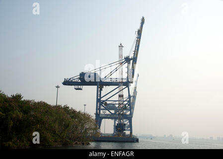 Cochin International container docks in Kochi (Cochin), Kerala, India ...
