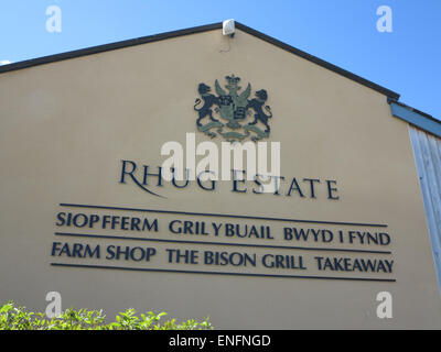 Rhug Estate organic cafe and farm shop in Corwen North Wales the estate ...