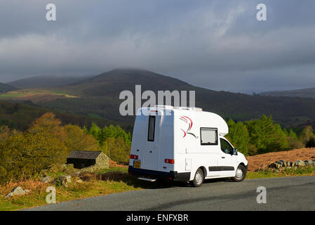 Romahome R25, small motorhome, parked in the Duddon Valley, Lake ...