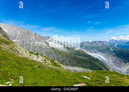 Beautiful landscape in the Swiss Alps Stock Photo - Alamy