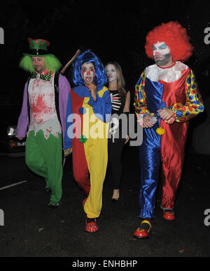 Victoria Coren, at Jonathan Ross' Halloween fancy dress party. London ...