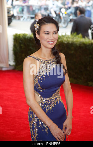 Wendi Deng Murdoch attends The Metropolitan Museum of Art's Costume ...