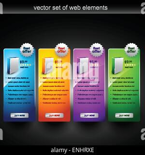 web product display item vector Stock Vector Image & Art - Alamy