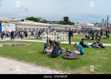 NAPLES, ITALY- MAY 2: visitors at 17th edition of the International ...
