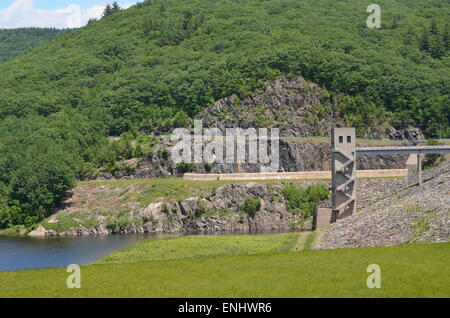 Dam control tower Stock Photo - Alamy
