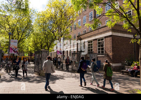 Students on campus at SOAS, University of London formally known as the ...