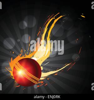 abstract cricket ball artistic background Stock Vector Image & Art - Alamy
