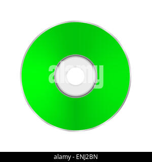 Green Compact Disc Stock Photo - Alamy