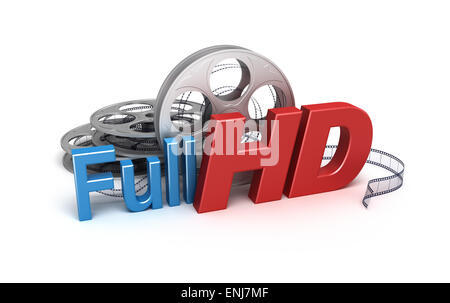 Full HD icon Stock Photo - Alamy
