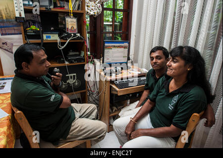 Amateur Radio station in Sri Lanka, South East Asia Stock Photo - Alamy