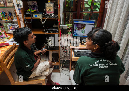 Amateur Radio station in Sri Lanka, South East Asia Stock Photo - Alamy