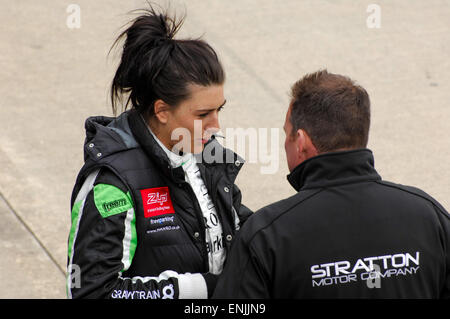 Jade Edwards British GT racing driver Stock Photo - Alamy
