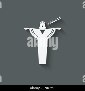 A cartoon opera singer singing a song Stock Vector Image & Art - Alamy