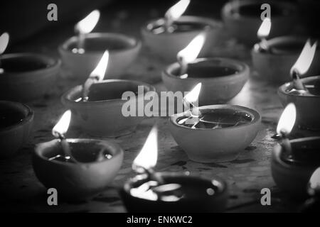 desaturated image of traditional oil lamp Stock Photo - Alamy