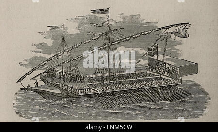 16th century galley Stock Photo - Alamy