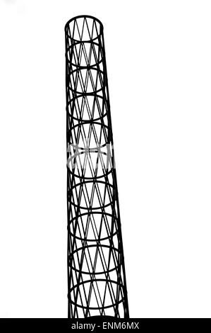 Wire frame for climbing vines Stock Photo - Alamy