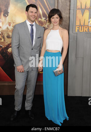 Josh Helman and Jennifer Allcott at the Los Angeles premiere of 'Mad ...