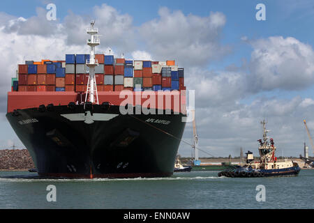 Container ship APL Raffles pictured in Southampton Docks Container Port ...