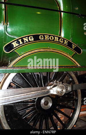 Steam locomotive King George v 6000 in 1962 1960s Stock Photo - Alamy