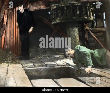 USA. Boris Karloff and Colin Clive in a scene from the (C)Universal ...
