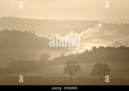 Beautiful view of Newlands Corner in Surrey England Stock Photo - Alamy