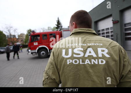 Gdansk, Poland 9th, May 2015 Polish firefighters from Gdansk back to ...